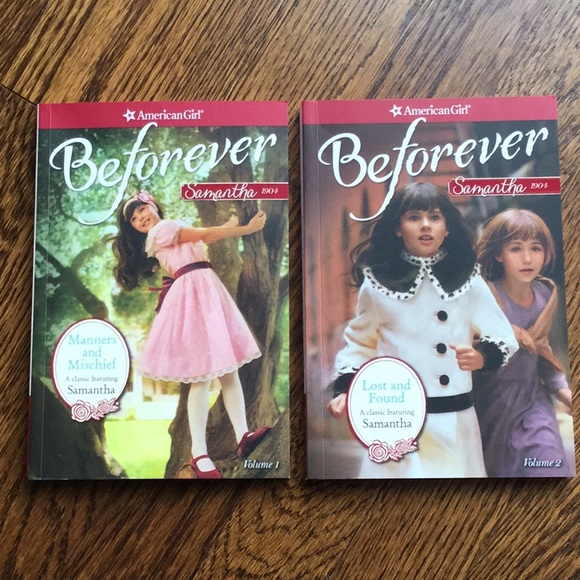American Girl | Toys | 2 American Girl Samantha Beforever Books Age 8 | Poshmark